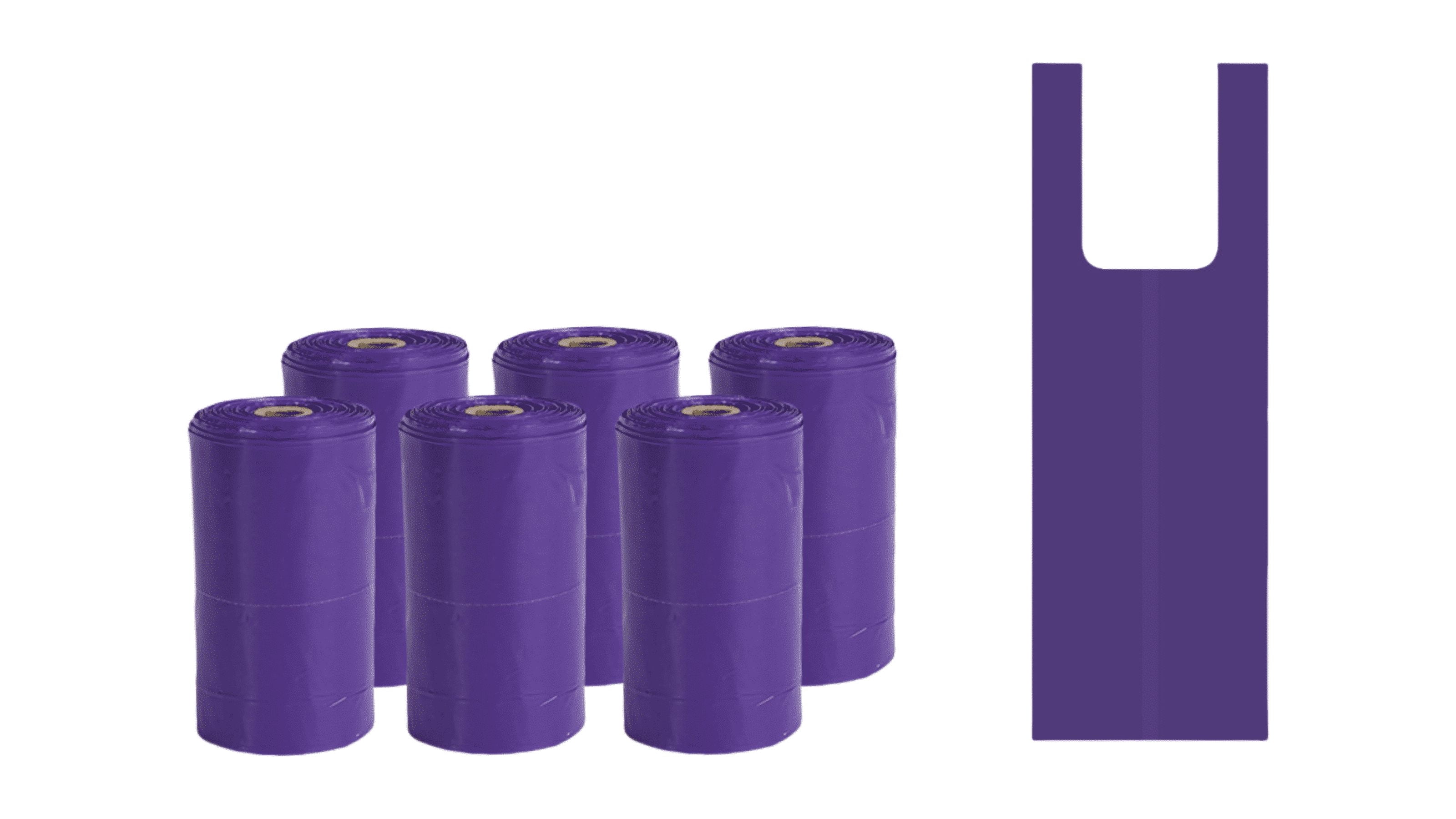 Biodegradable Dog Waste Bags with Easy-Tie Handles,Leak-proof and Extra ...