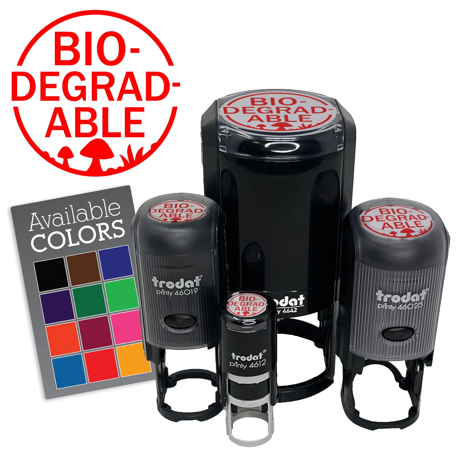 Biodegradable Label Sustainable Compostable Environmentally Friendly ...