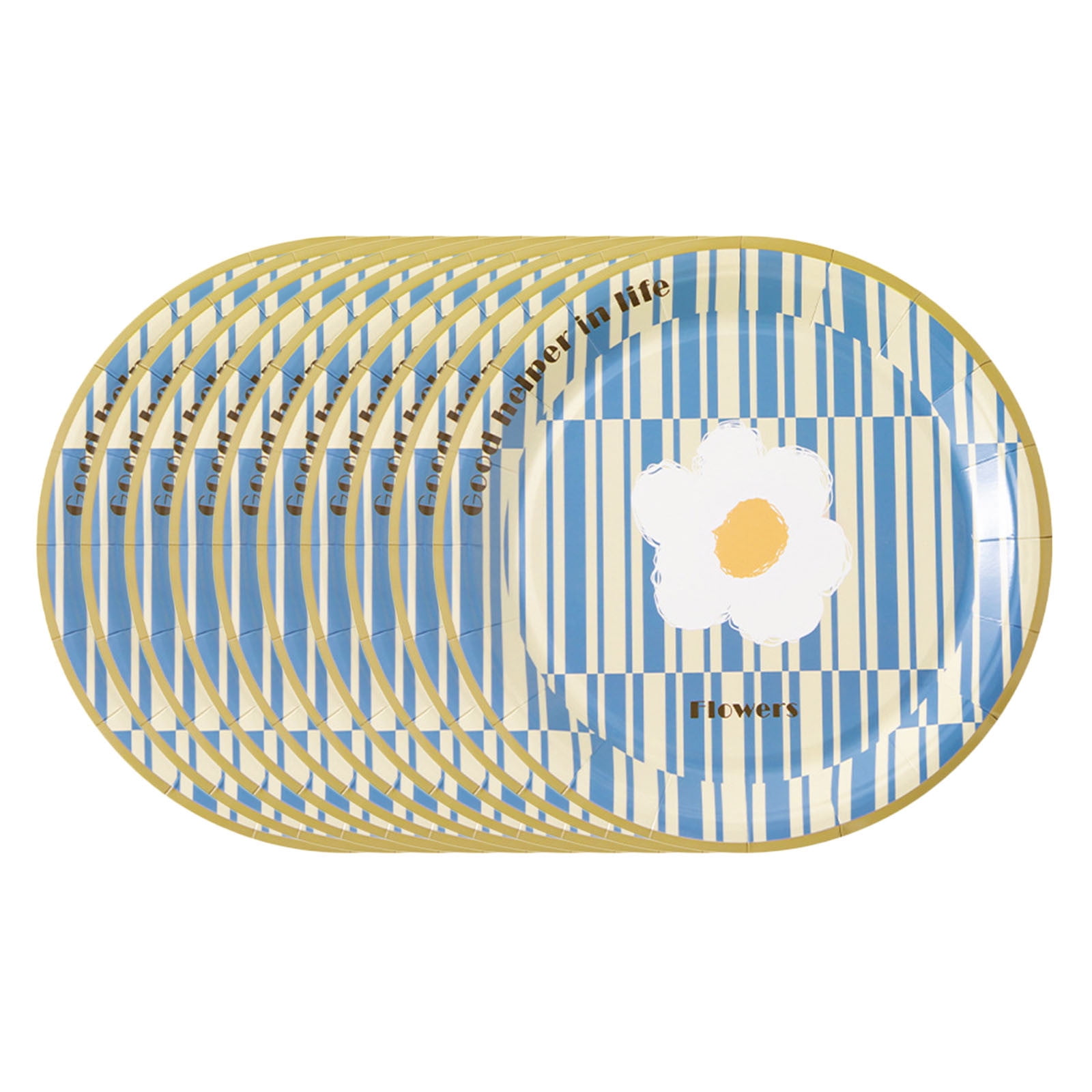 Biodegradable Party Plate Household Disposable Paper Plate Cake Candy ...