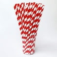 Biodegradable Striped Paper Straws,Paper Drinking Straws for Party ...