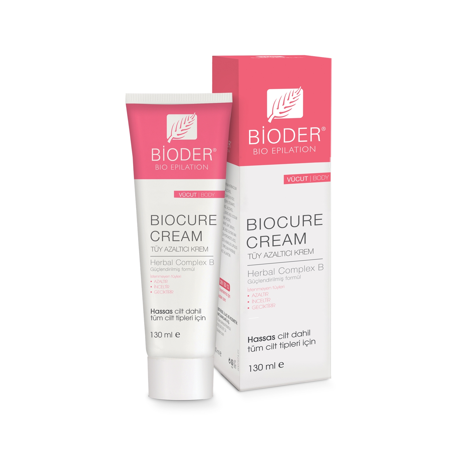 Bioder Biocure Hair Reducing Body Cream 130 ml - Walmart.com