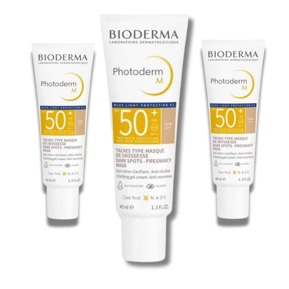 Bioderma Photoderm M SPF 50+ Light 40 ml -3 Pack - Walmart.com