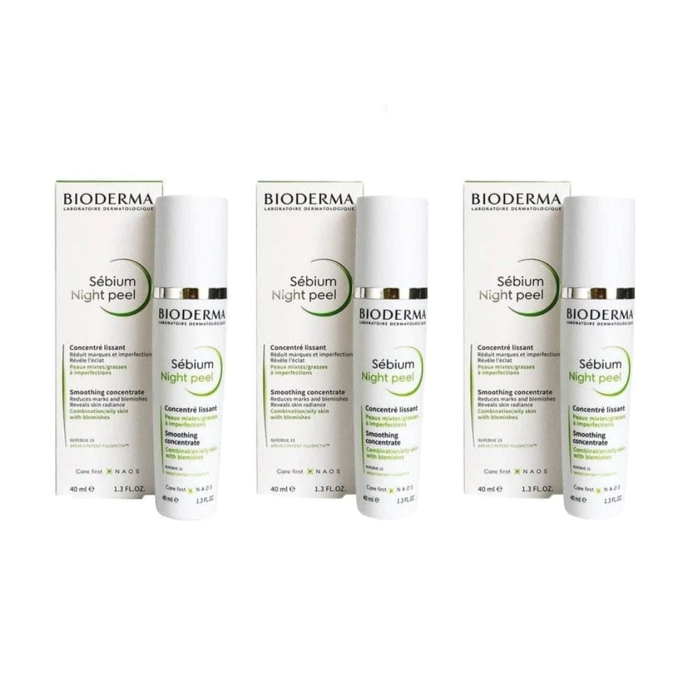 Bioderma Sebium Night Peel 40 Ml 3 Pack - Walmart.com