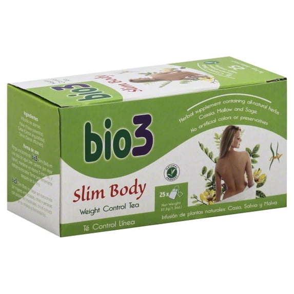 Biodes Bio3 Weight Control Tea, 25 ea - Walmart.com