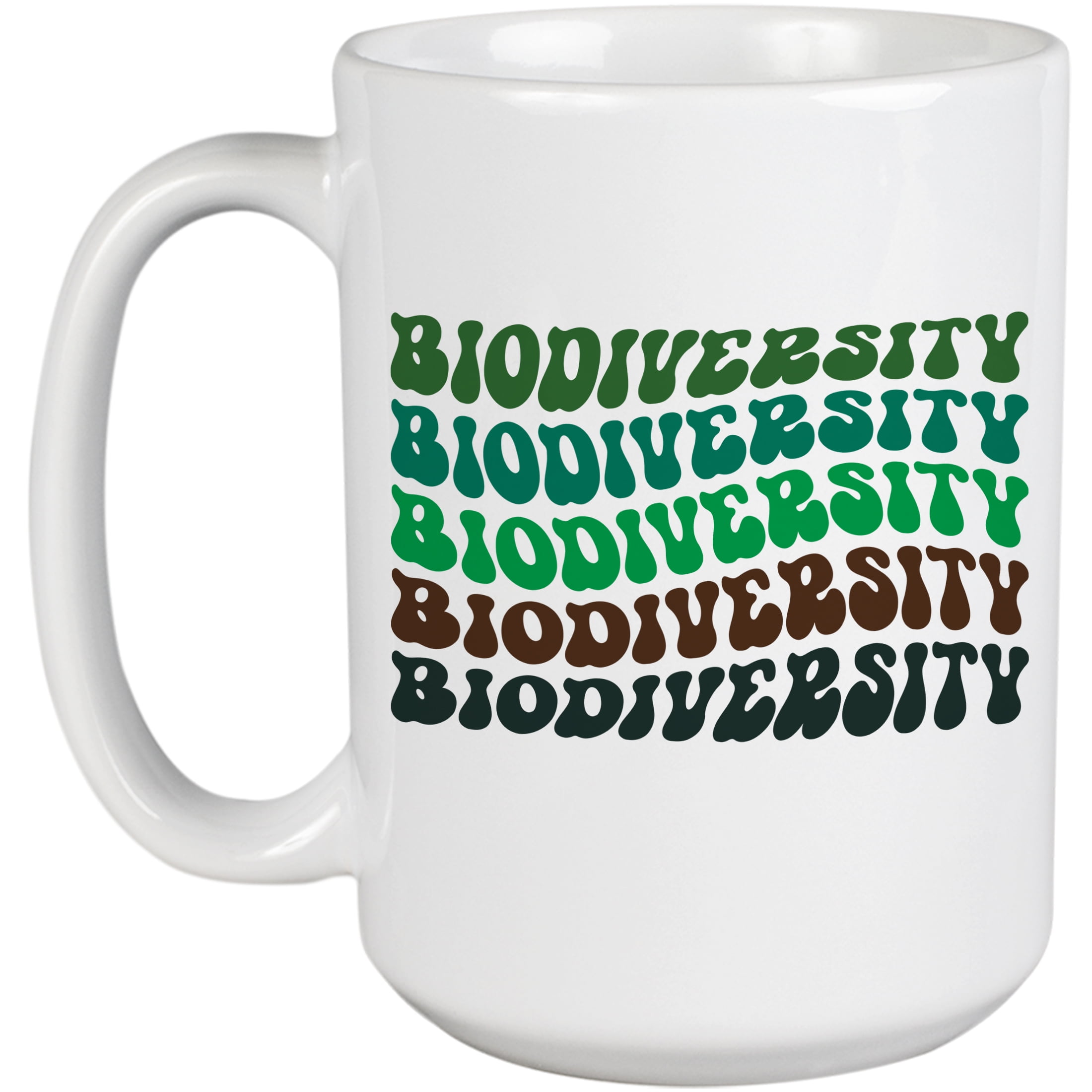 Biodiversity, Biology or Science Term, Groovy Retro Wavy Text Merch ...