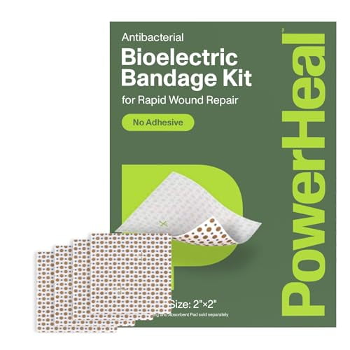 Bioelectric Bandage Kit for Wound Care & Healing - Fast, Safe, Natural ...