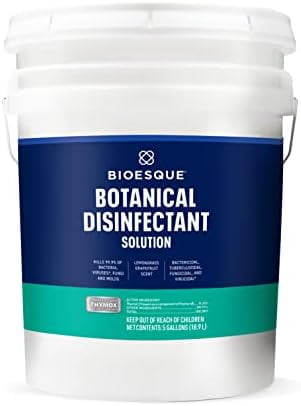 Bioesque Botanical Disinfectant Solution, Heavy Duty Broad-Spectrum ...