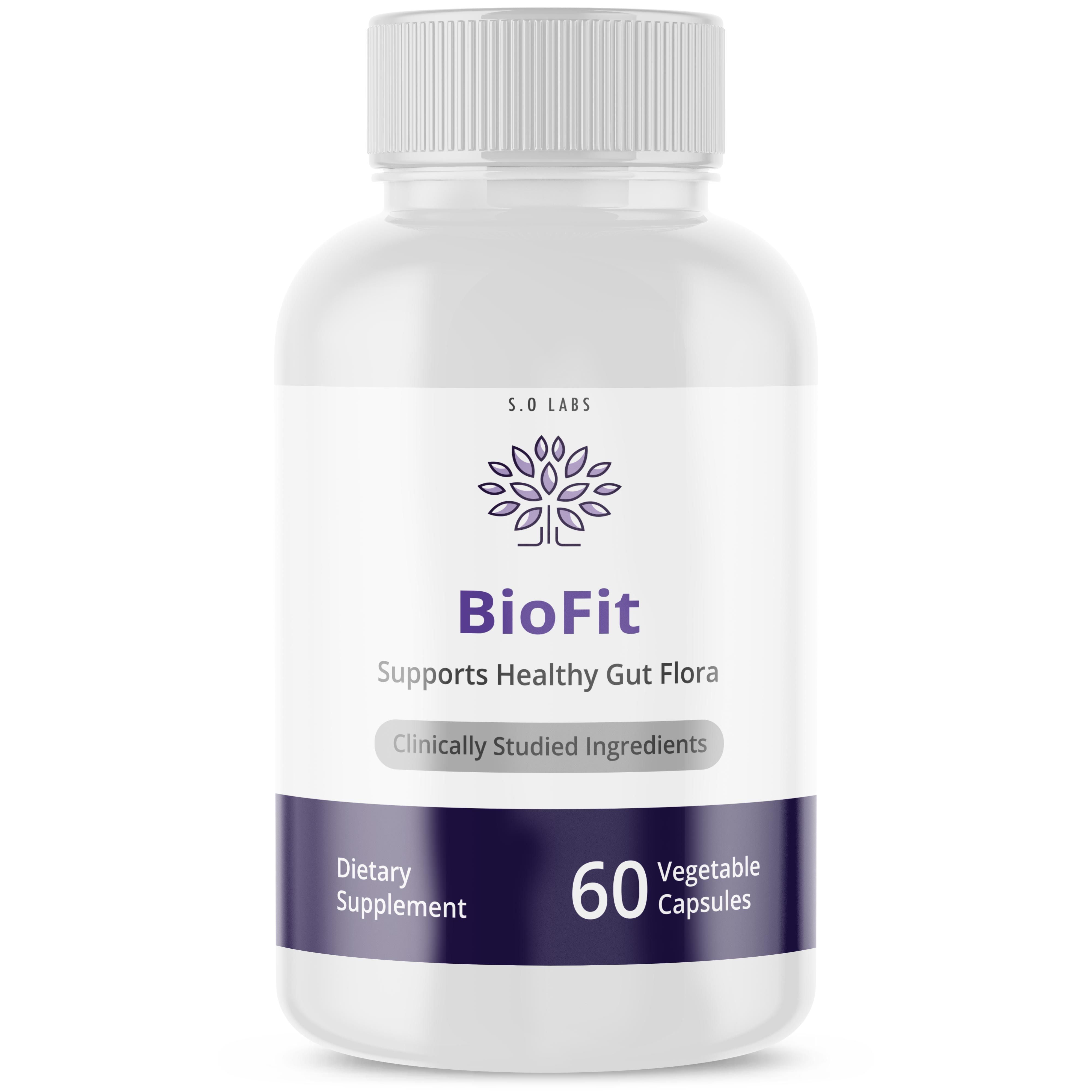 Biofit - Pills to Support Healthy Gut Flora - Energy Boosting Dietary ...