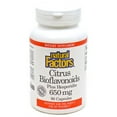 Natural Factors Citrus Bioflavonoids 650mg, Support for The Body's Use ...