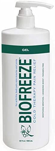 Biofreeze Cold Therapy Pain Relief Gel 32 oz Pump Bottle - 1 Count ...