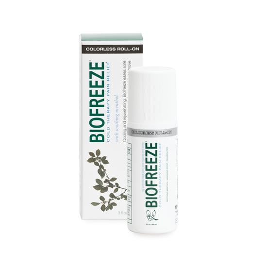 Biofreeze Colorless Roll-On 3 oz - Walmart.com