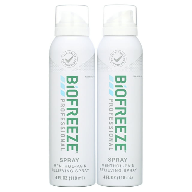 Biofreeze Pain Relief Spray, Topical Analgesic for Arthritis, Muscle ...