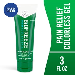 Biofreeze Roll-On Pain-Relieving Gel 3 FL OZ, Colorless (Pack Of 2 ...