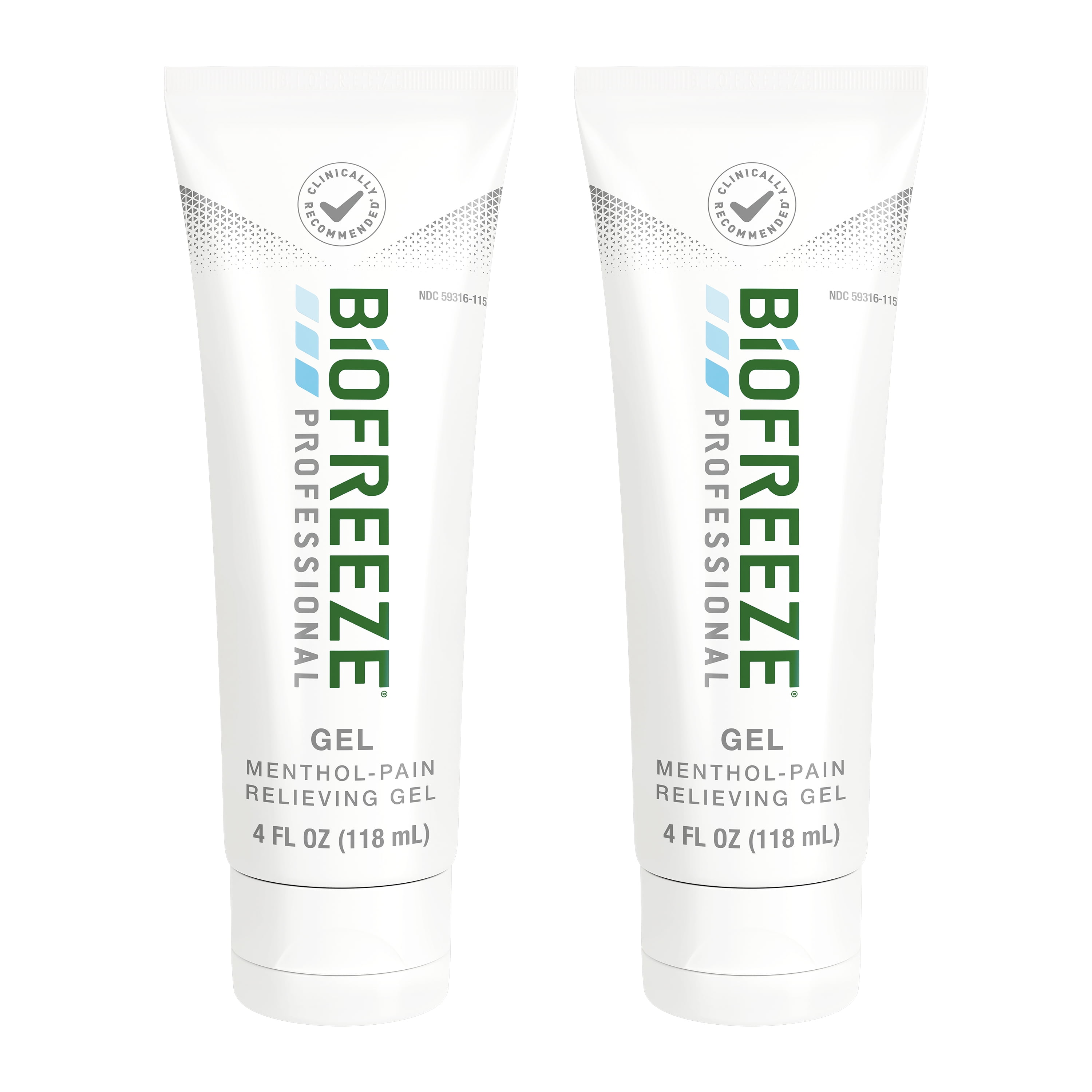 Biofreeze Professional Menthol Pain Relieving Gel 4 FL OZ Tube (Pack Of ...