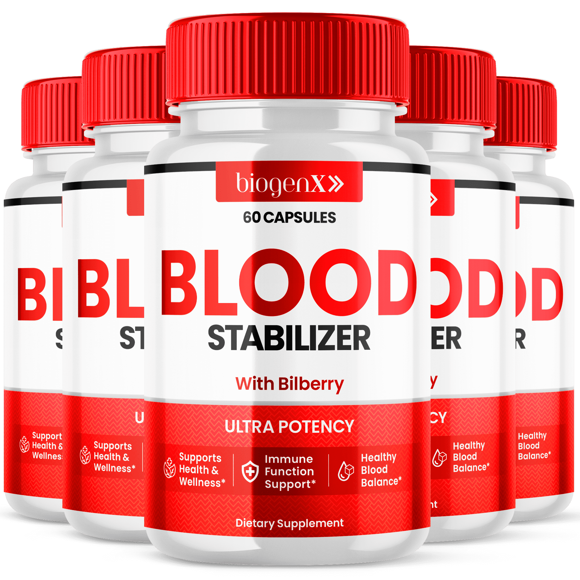 BiogenX Advanced Blood Support Formula, Extra Strength Glycogen ...