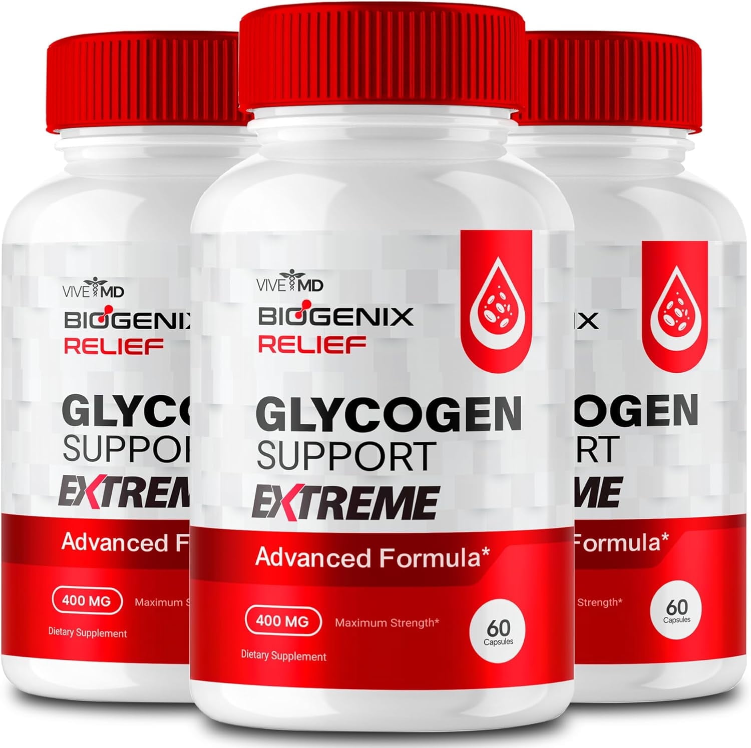 Biogenix Relief Extreme Advanced Blood Support Formula Supplement Pills ...