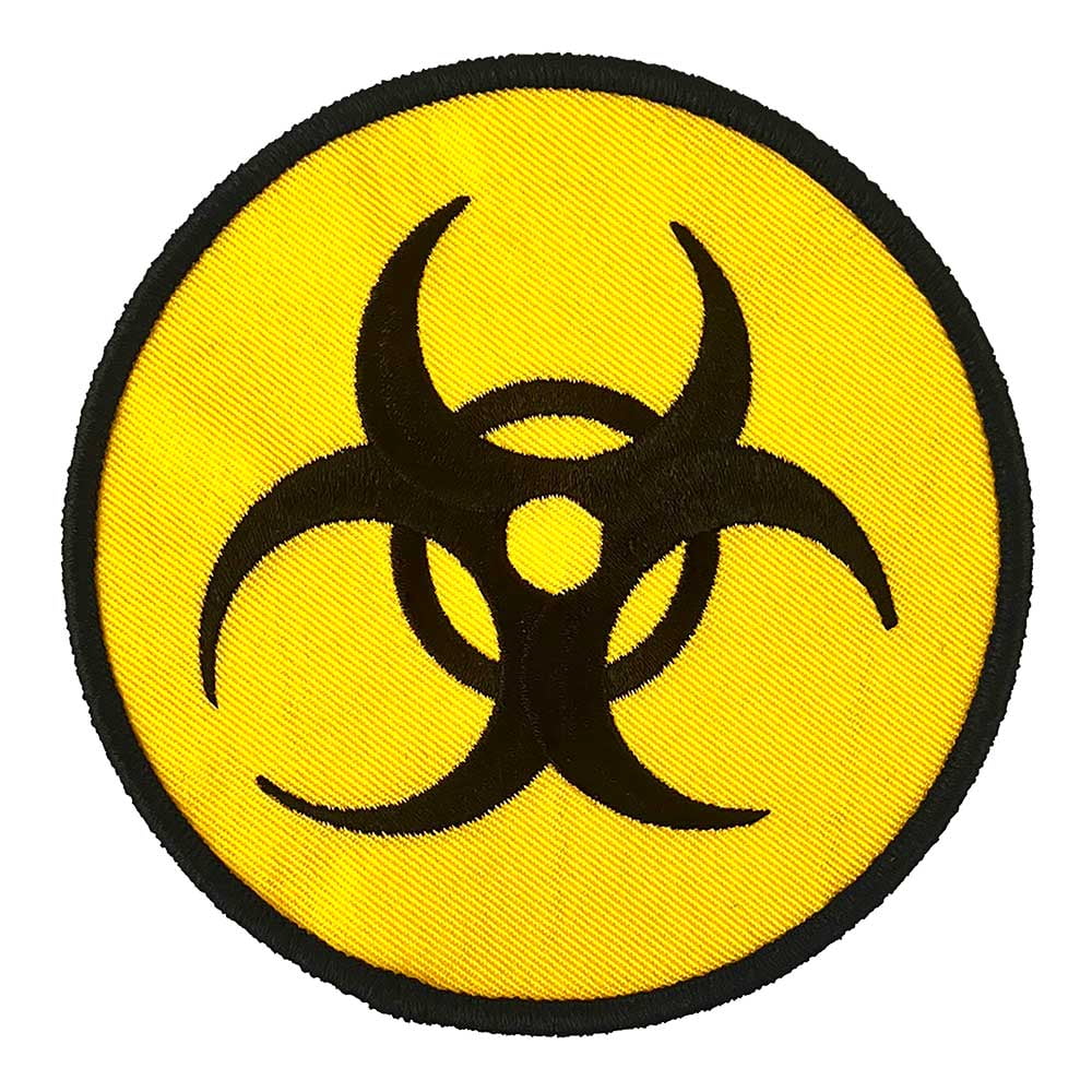Biohazard - Embroidered Patch - 4" Round - Walmart.com