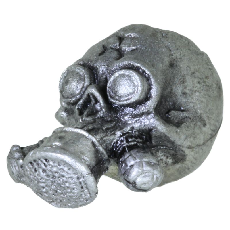 Biohazard Gas Mask Paracord / Lanyard Bead for Jig Pro Shop by Barrett ...