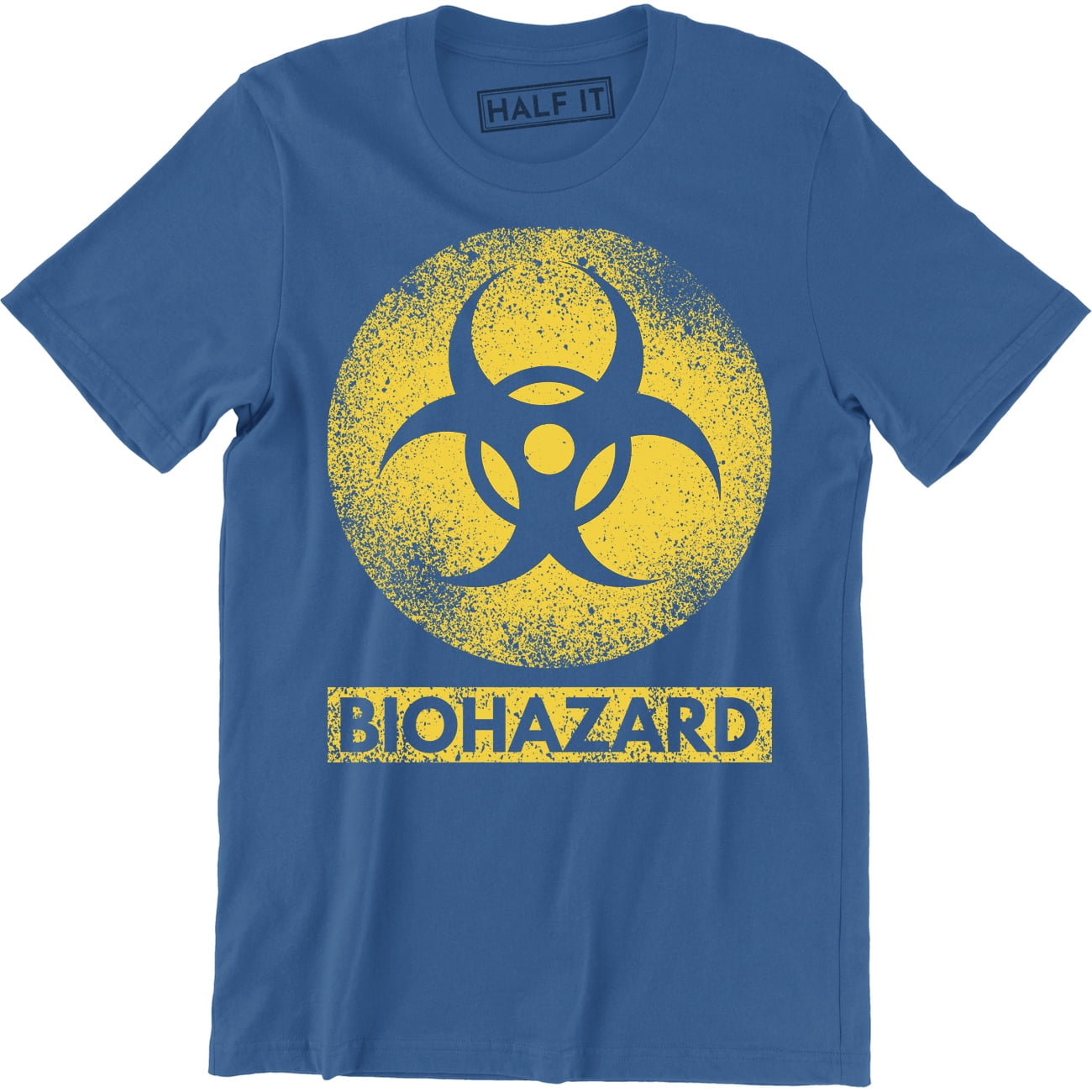 Biohazard Symbol Radioactive Danger Warning Toxic Men's Tee - Walmart.com