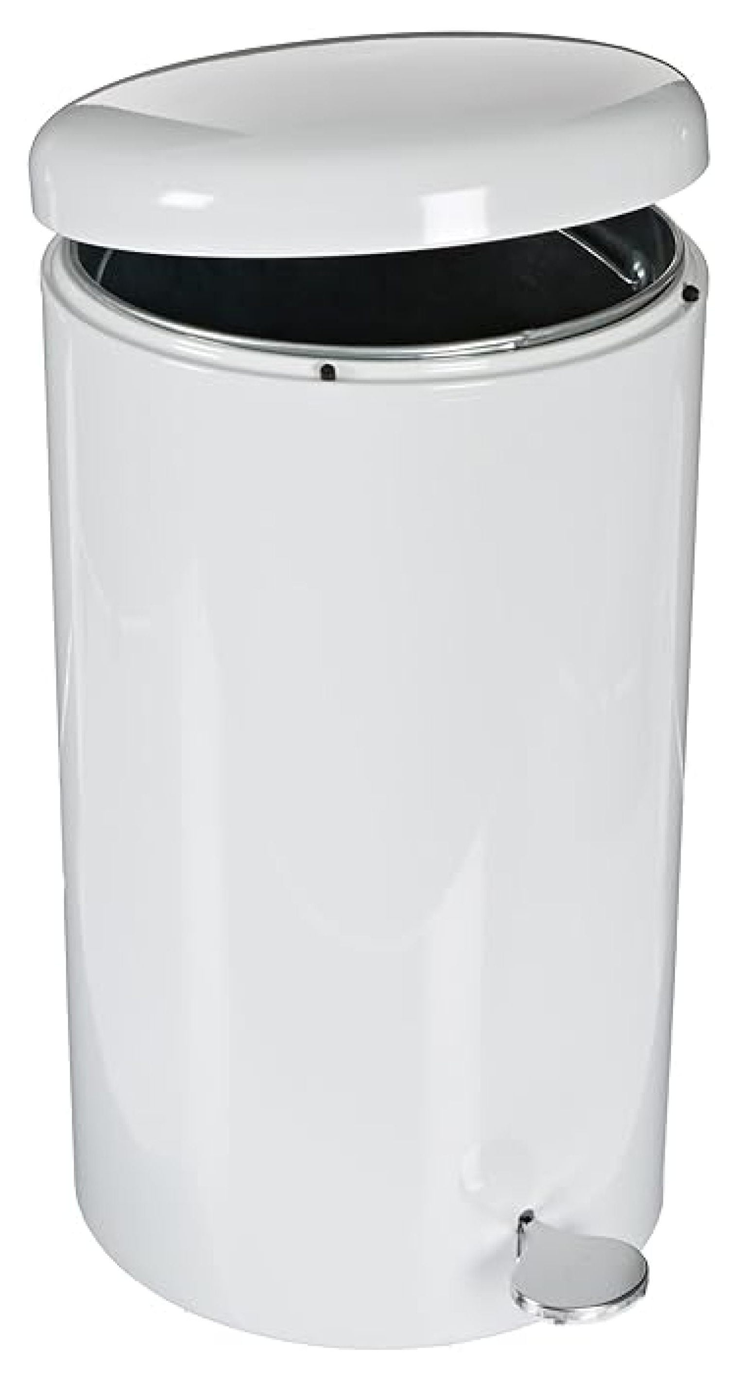 Biohazard Waste Container, 7 Gallon Step-On Can - Stainless Steel ...