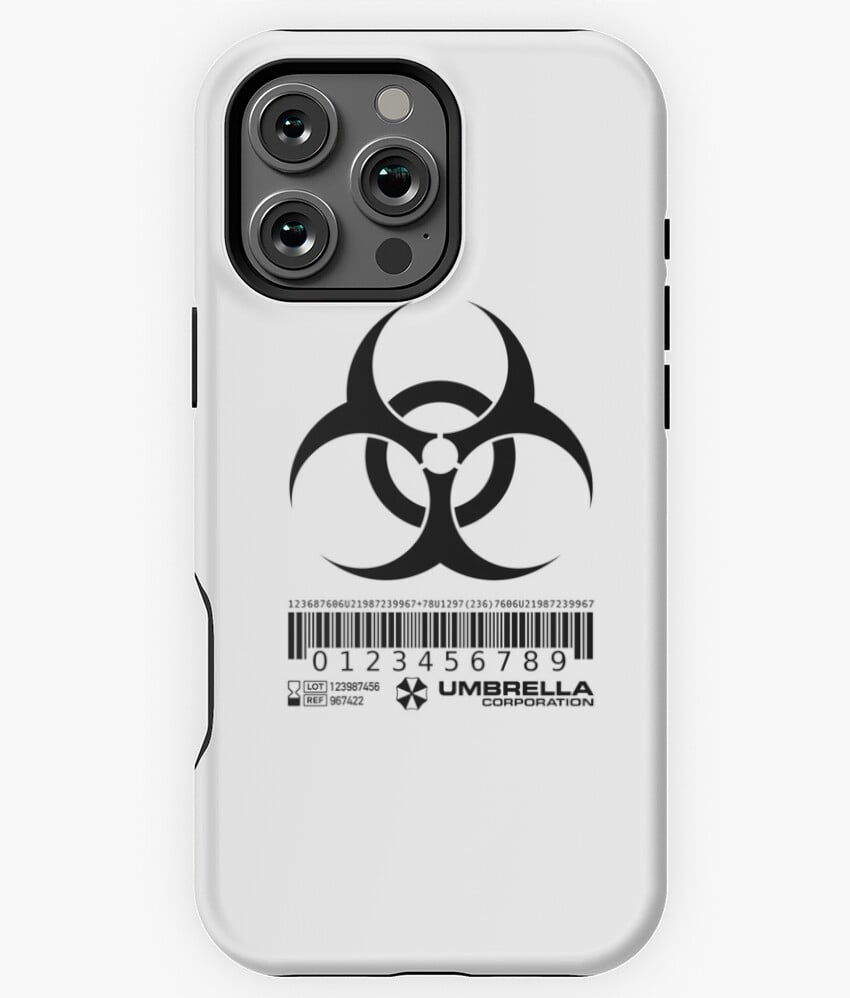 Biohazard corona gear provided M13069 Phone case for iPhone 11 to 16 ...