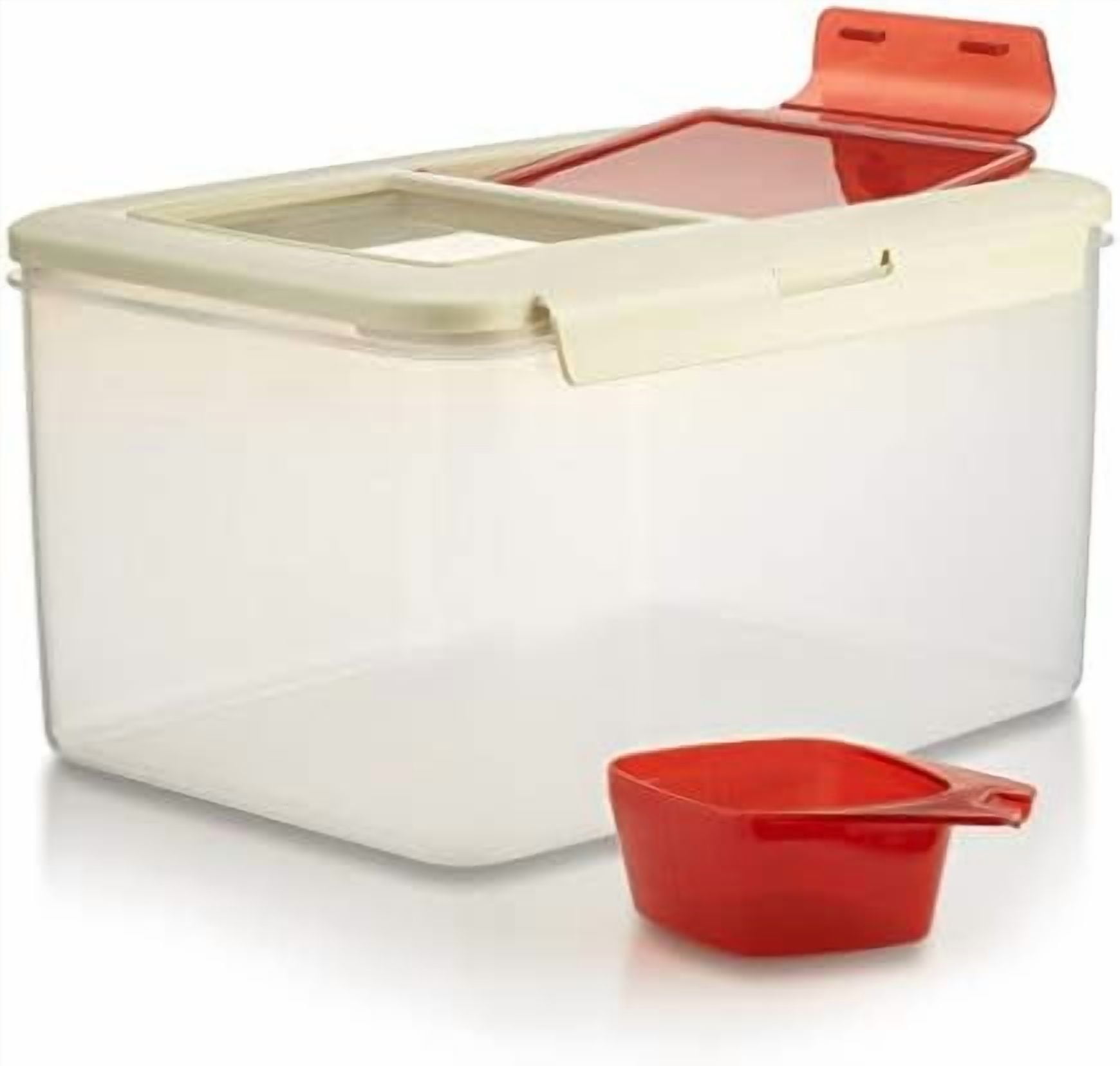 Biokips Extra Large Food Containers, 20lb Food Storage Bins with Lids ...