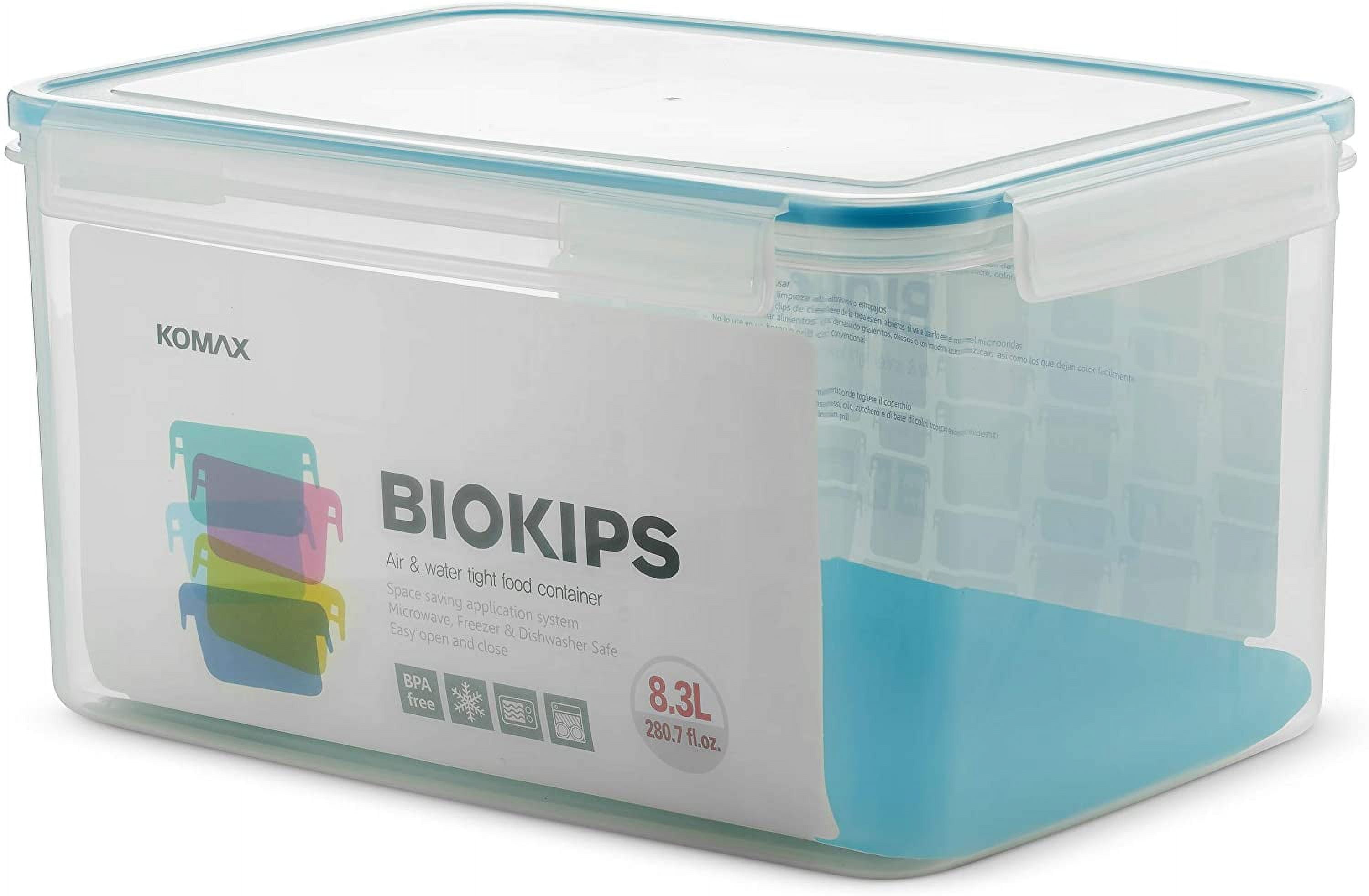 Biokips Large Food Storage Containers, 35 Cup Food Storage Bins with ...
