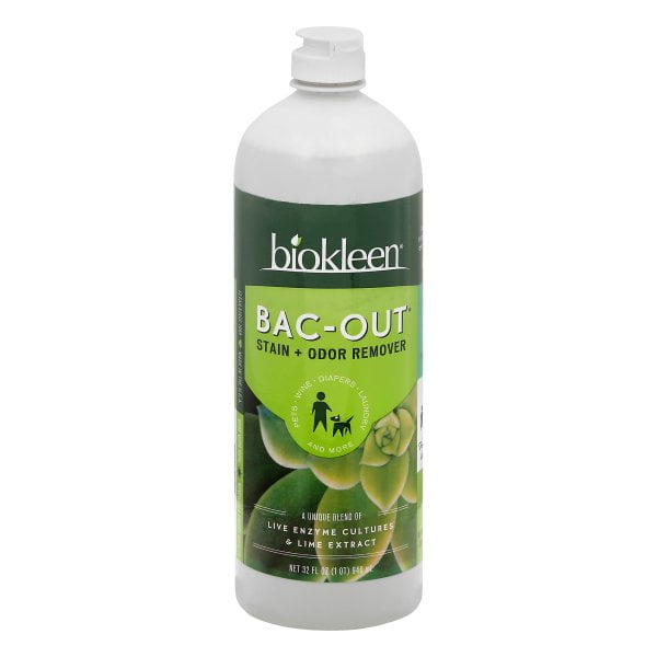Biokleen Bac-Out Stain & Odor Remover Live Enzyme Cultures & Lime ...