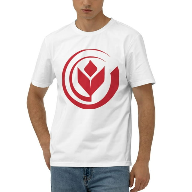 Biola University Logo Men'S 170g Combed Cotton Short Sleeve T-Shirt ...