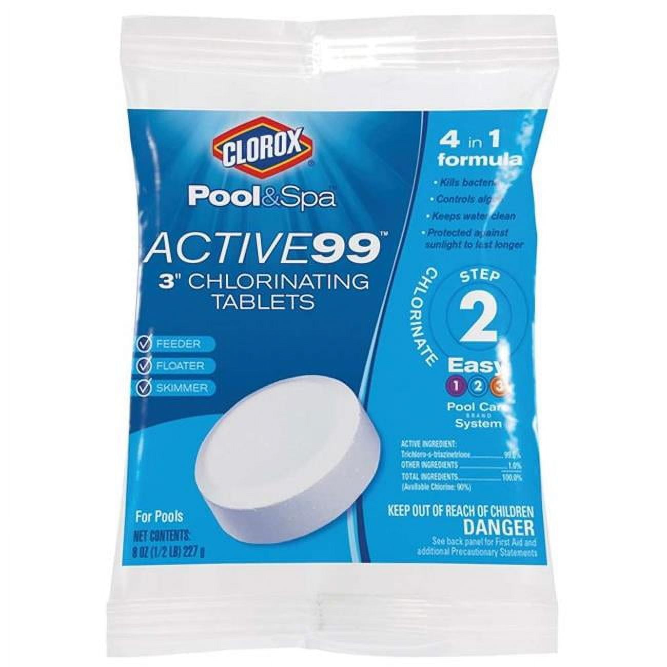 Biolab 22401CLX 44 oz Chlorinating Tablet Form Pool Chemical Type ...