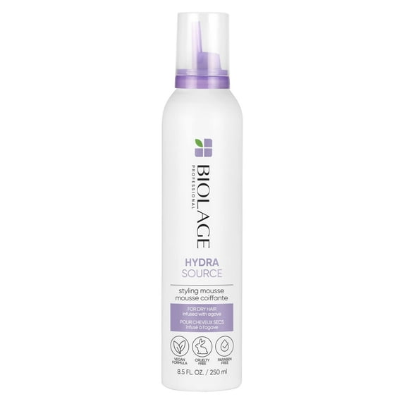 Biolage Hydra Source Styling Mousse | Provides Body & Natural Movement ...