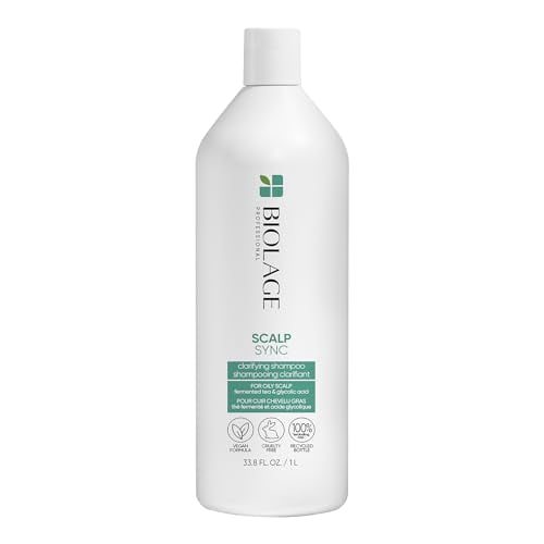 Biolage Scalp Sync Clarifying Shampoo - Removes Residue, Buildup ...