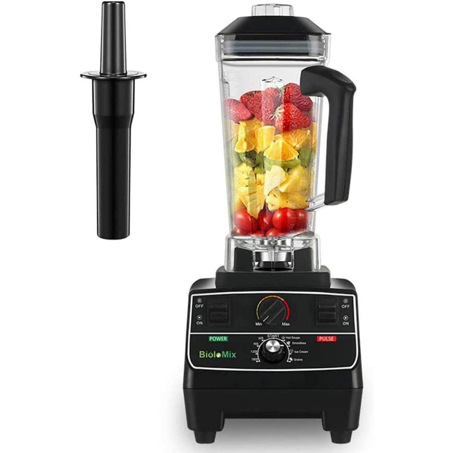 BioloMix Professional Countertop Blender Smoothie Mixer with 68Oz BPA ...