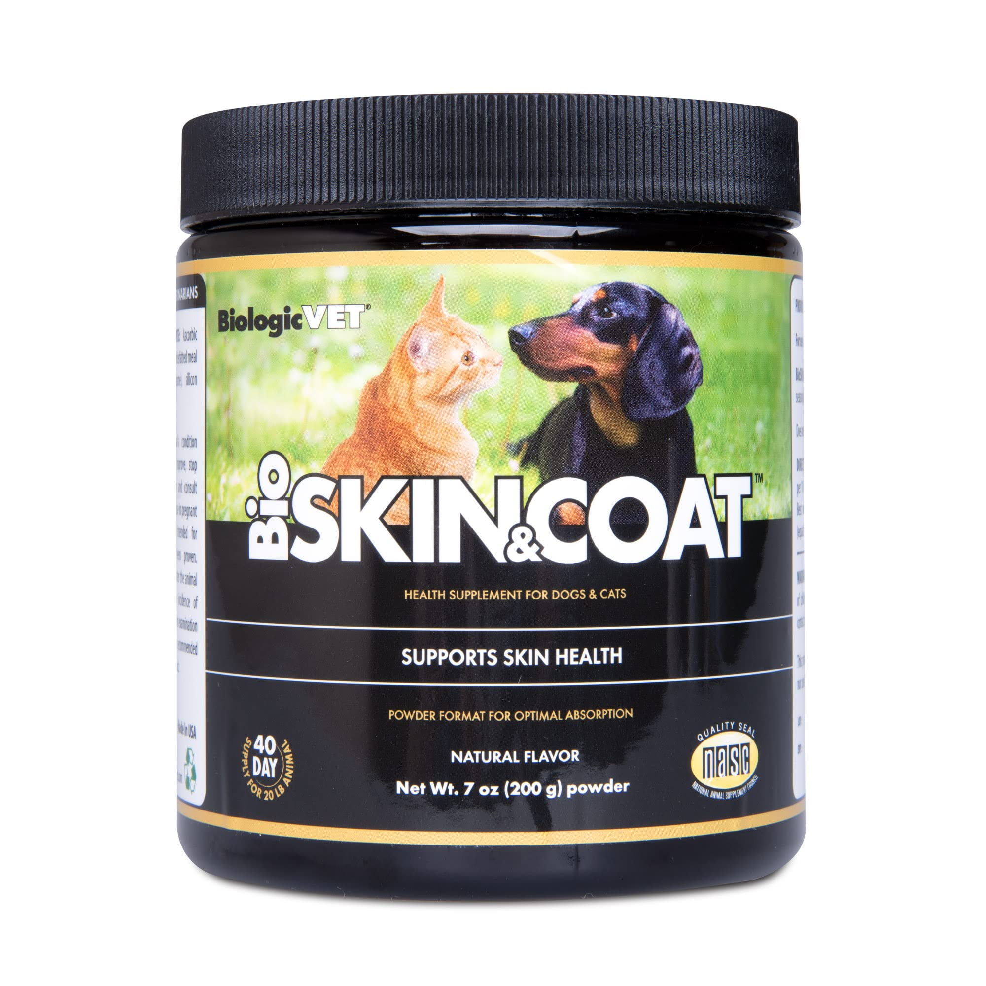 BiologicVET - BioSKIN & Coat Natural Antihistamine Supplement for Dogs ...