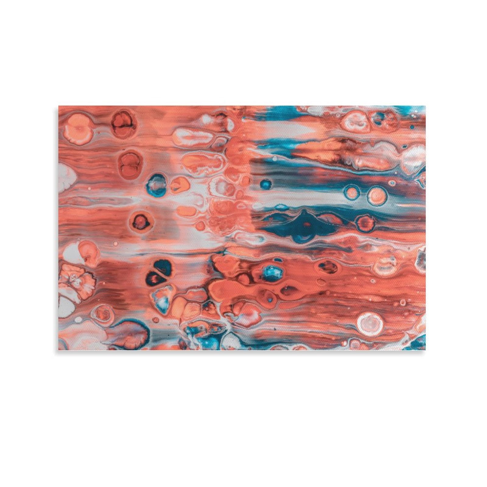 Biological Cell Abstract Painting Poster Decorative Painting Canvas ...
