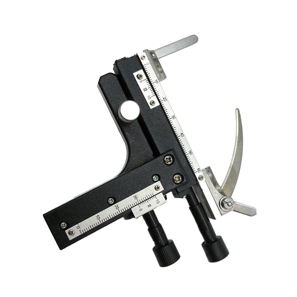 Biological Microscope Stage Moving Ruler Mechanical Movable Caliper ...