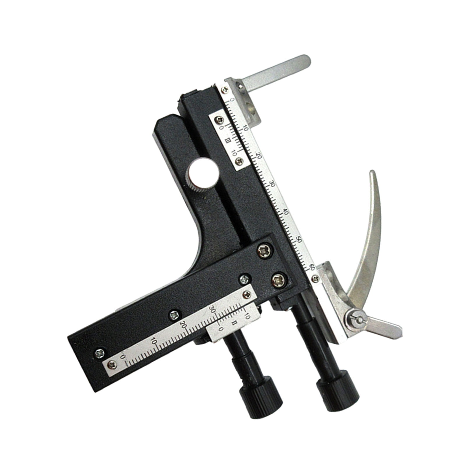 Biological Microscope Stage Moving Ruler Universally Mechanical Movable ...