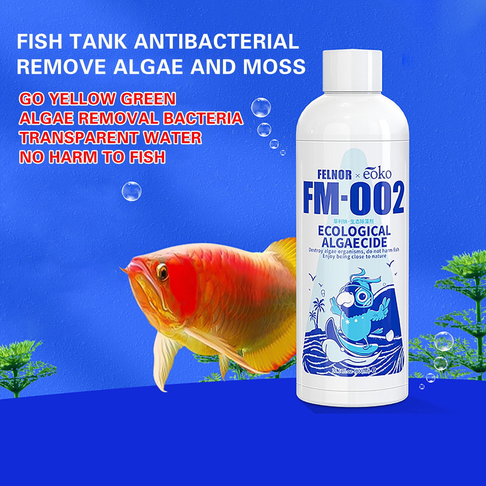 Biological Water Purifying Powder, 300Ml Capacity, Natural Ingredients, Fast Acting, for Outdoor ...