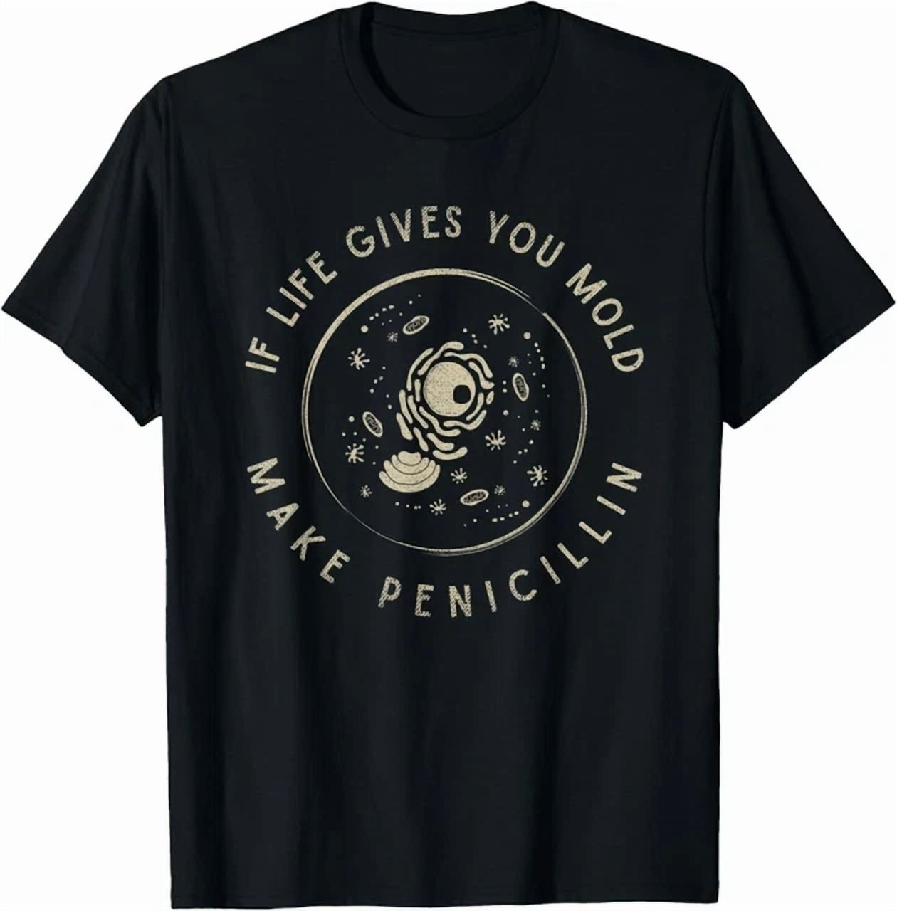 Biologist Gift Mold Penicillin Science Nerd Biology Gift Unisex T-Shirt ...