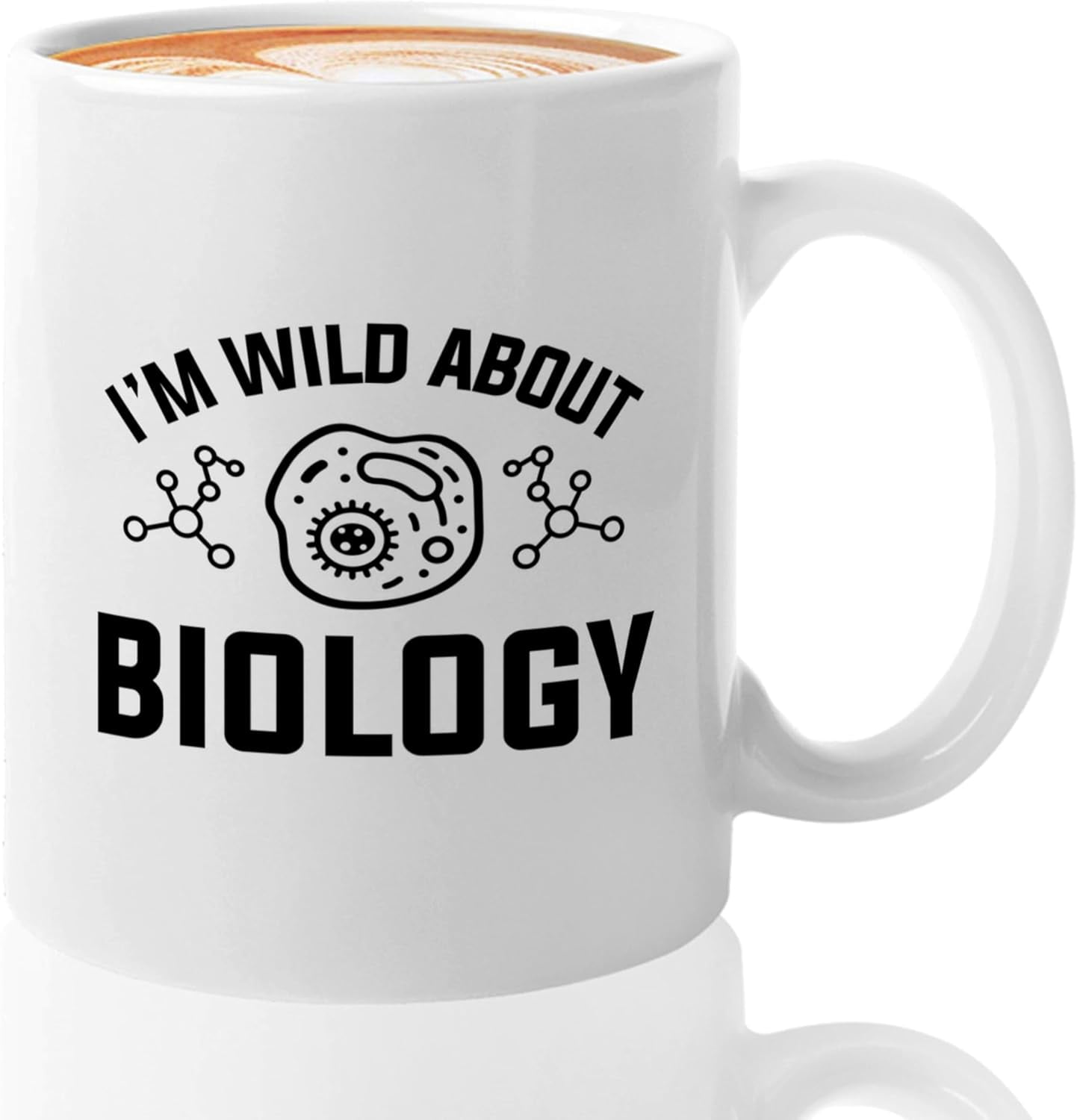 Biologists Coffee Mug 11oz White -Im wild about - Gift For Biologist ...