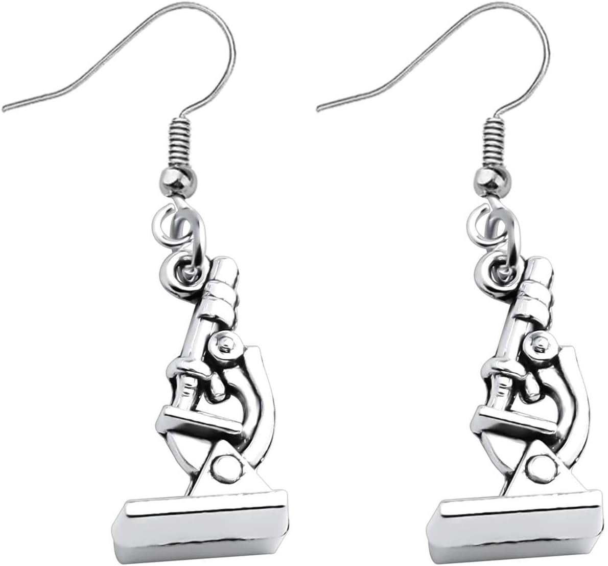 Biology Chemistry Earrings Gift for Women Microscope Dangle Earrings ...