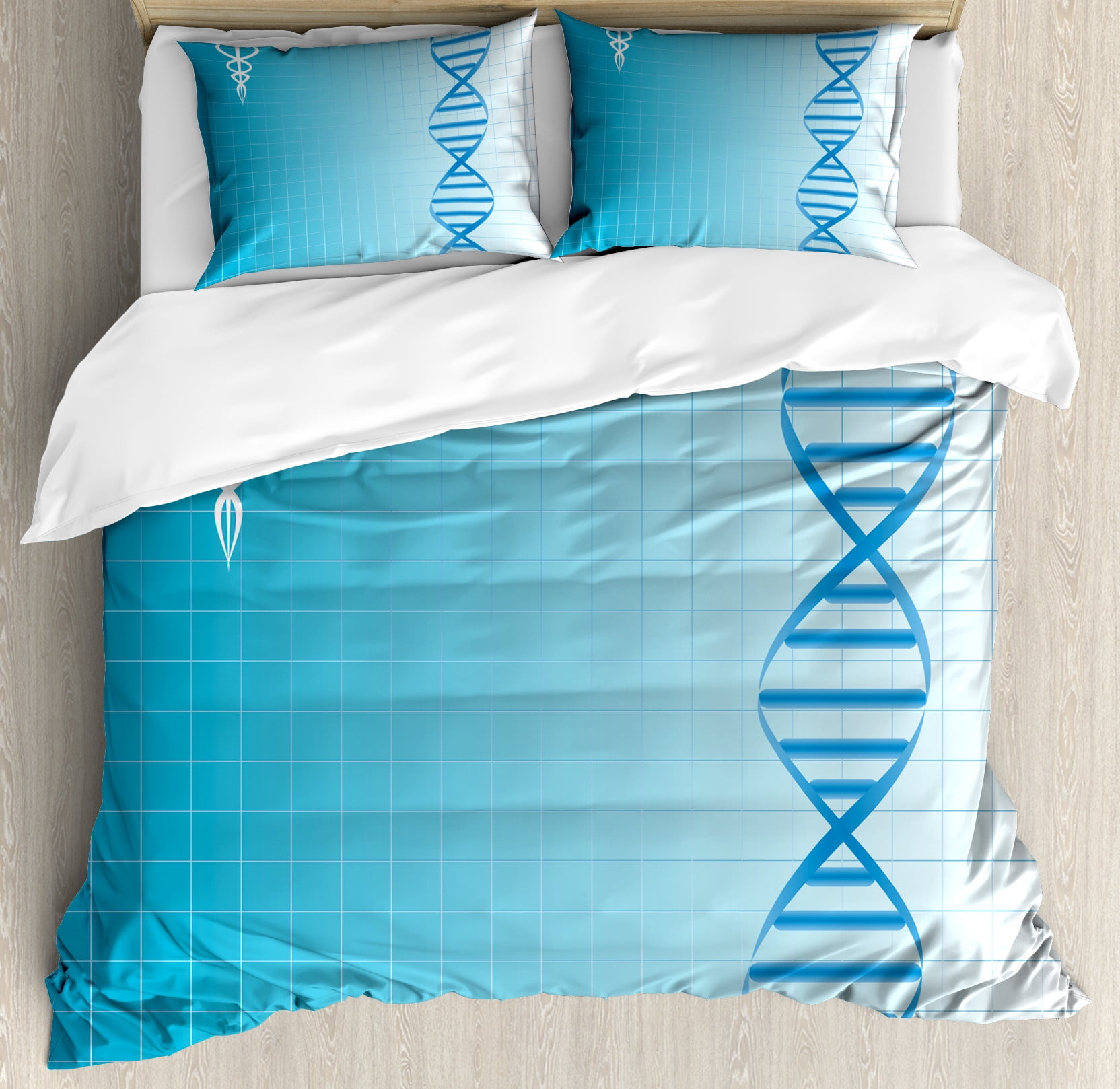 Biology Duvet Cover Set, Biotechnology Genetic Stem Cell Research ...