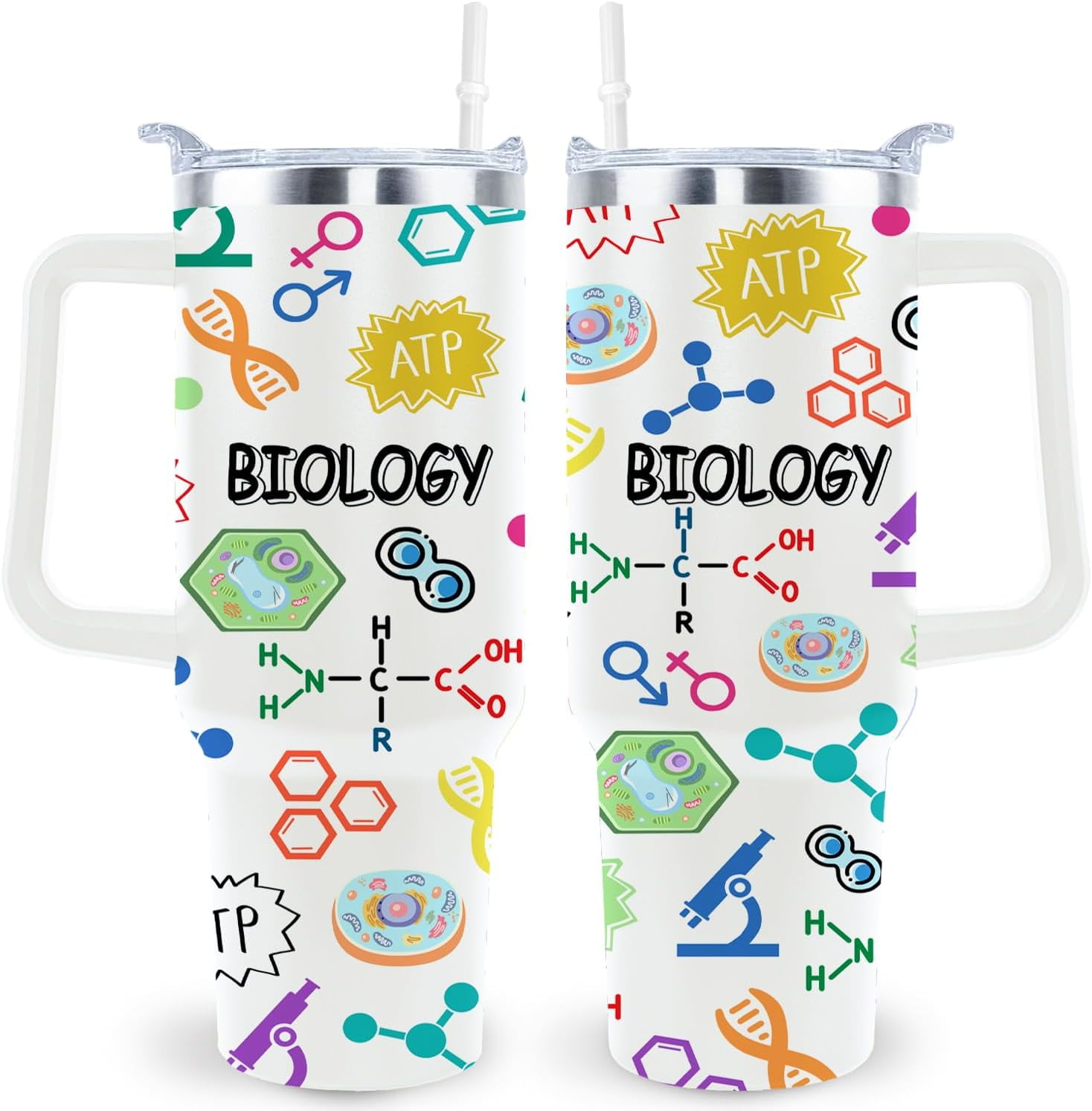 Biology Gifts Teacher Gifts Biology Insulated Tumbler Cup Biology ...