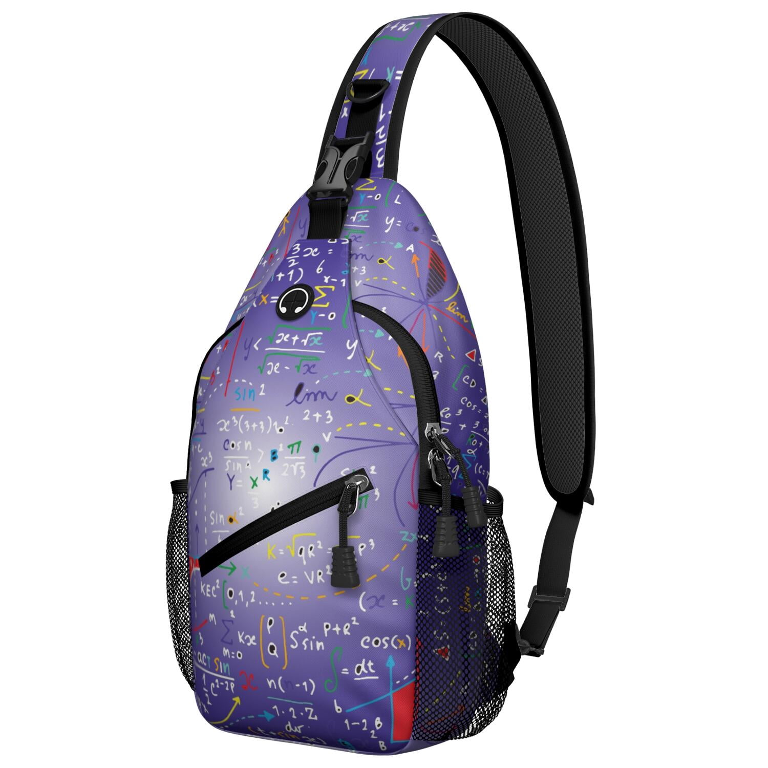 Biology Inspired Chest Backpack Science Classroom Ready Crossbody Bag ...