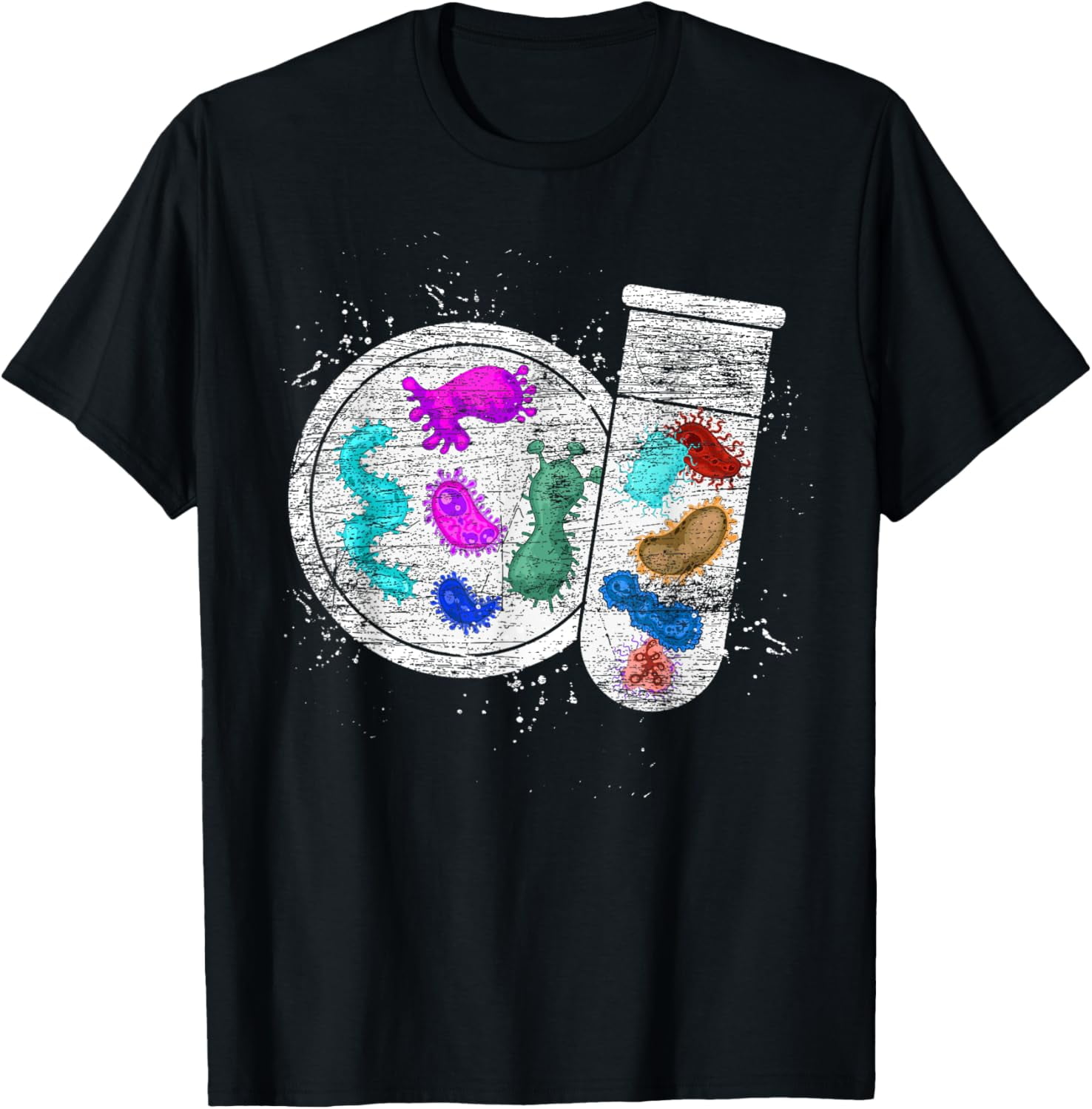 Biology Laboratory Microbiology Science Bacteria T-Shirt - Walmart.com
