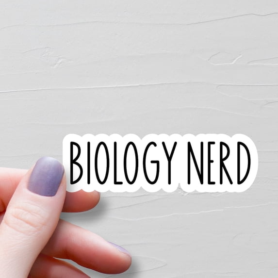Biology Nerd Biology Scientist Science Ws382 Sticker - Walmart.com
