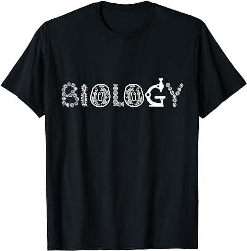 Biology Shirt Microscope DNA Teacher Paramecium Gift Idea - Walmart.com