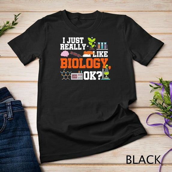 Biology Teacher Gift for Science Student Major Appreciation Unisex T ...