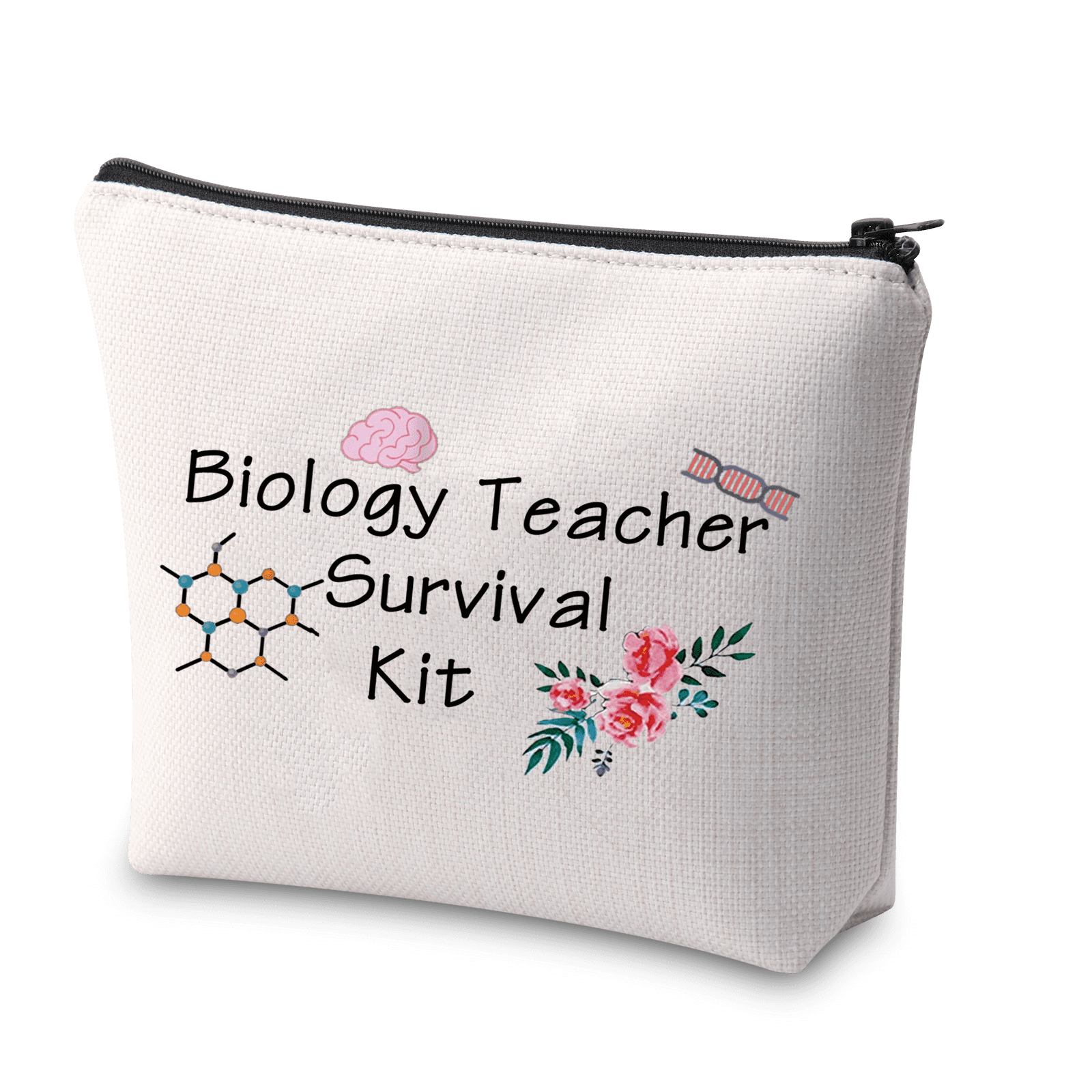 Biology Teacher Survival Kit Makeup Bag Biology Science Teacher Gift ...