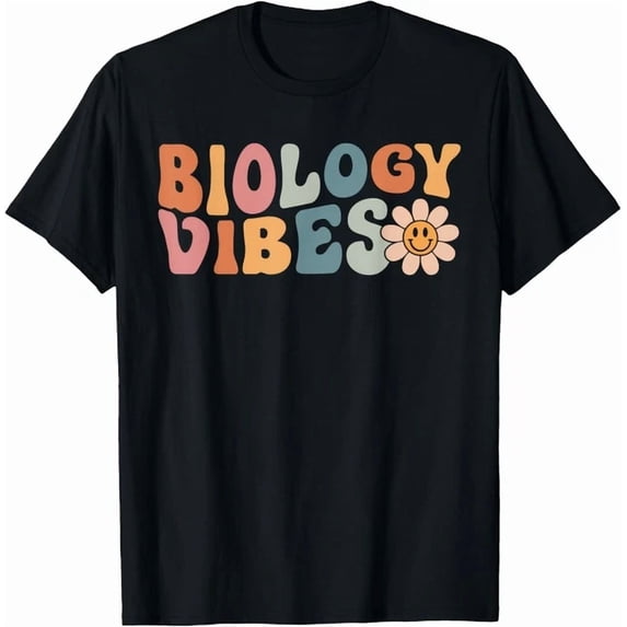 Biology Vibes Biology Teacher Student First Day Of School Gift Unisex T ...